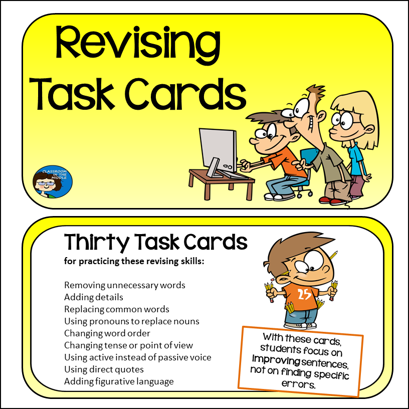 Using Task Cards for Whole Class, Small Group, and Individual Lessons