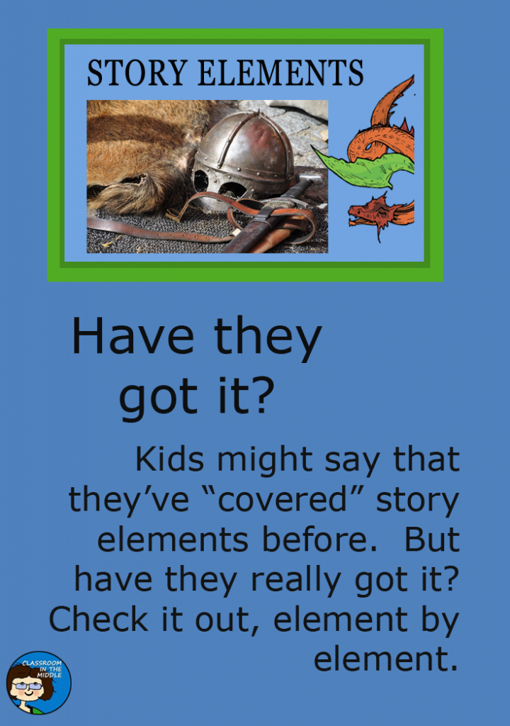 Story Elements – Discussion Questions for Informal Assessment (and a ...