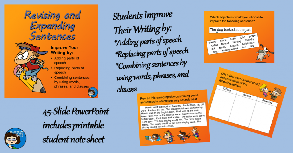 Improving Writing Skills at the Sentence Level