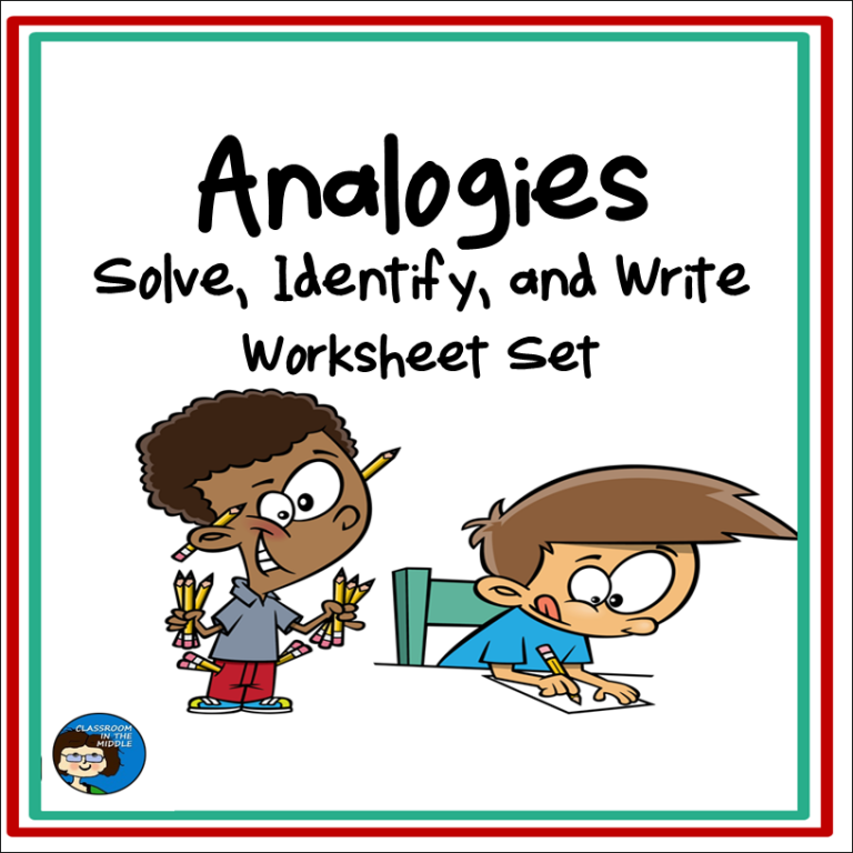 Helping Kids Make Sense of Analogies