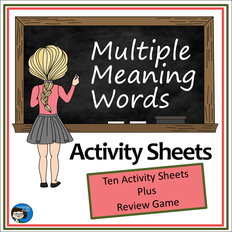 Multiple Meaning Word Team Challenge