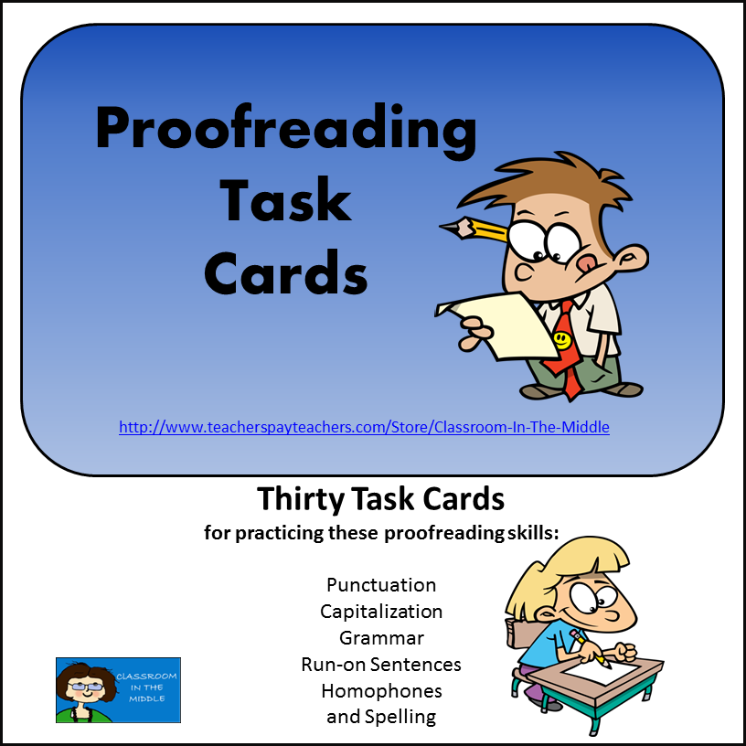 Proofreading Chart
