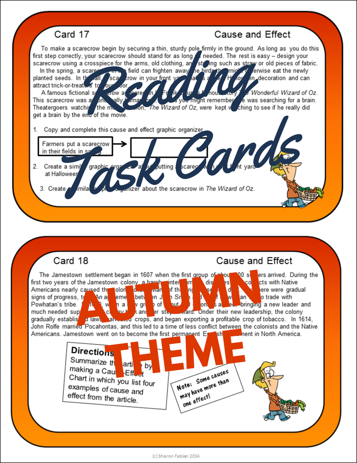 Seasonal Reading Skills