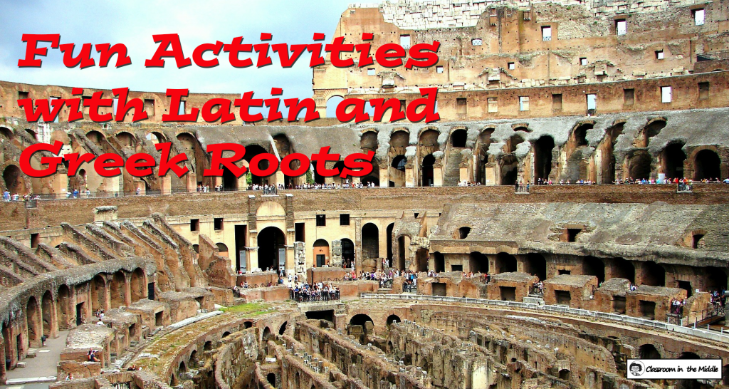 Fun Activities with Latin and Greek Roots