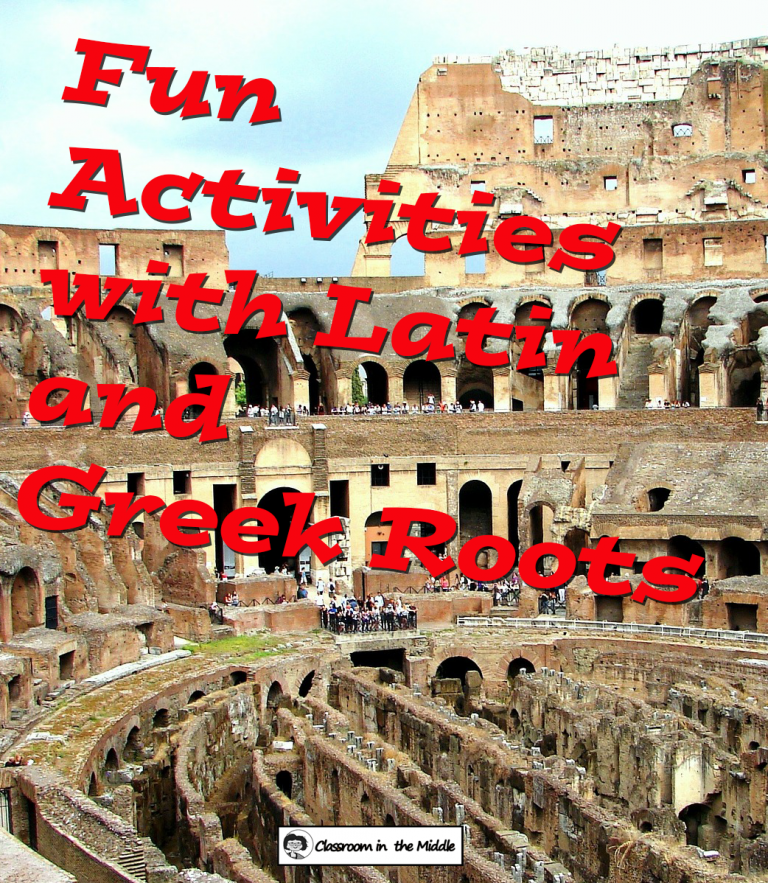 Fun Activities with Latin and Greek Roots