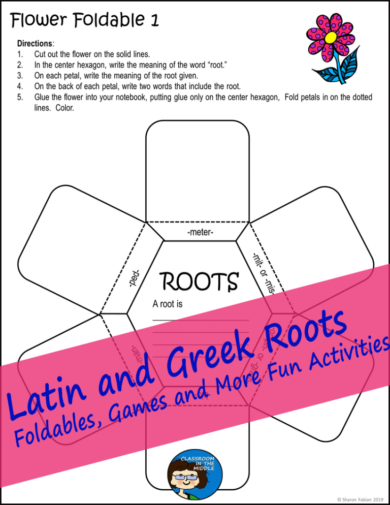 Fun Activities with Latin and Greek Roots