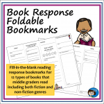 Using Book Response Bookmarks in the Classroom and at Home