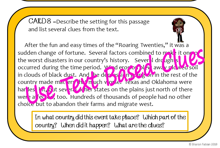 Using Task Cards in Whole Group Instruction