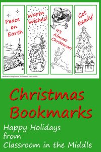 Christmas Bookmarks 2023