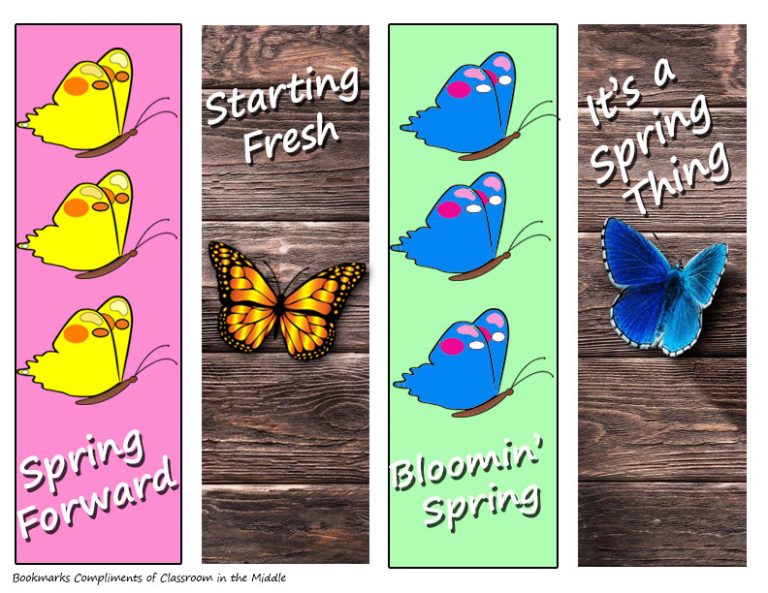 Spring Bookmarks 2024
