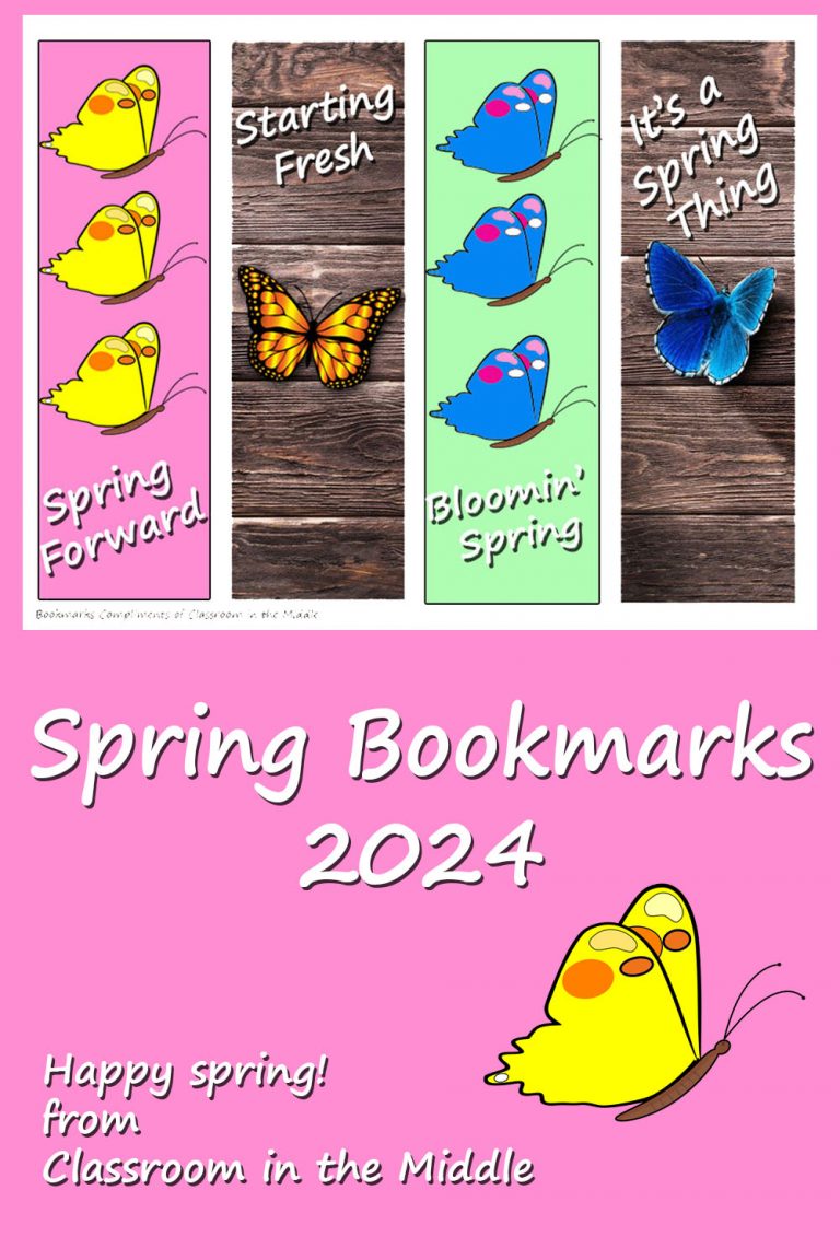 Spring Bookmarks 2024