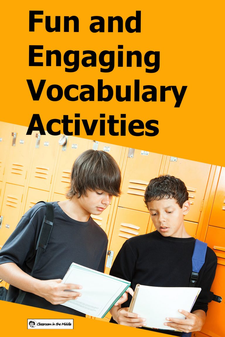 Fun and Engaging Vocabulary Activities