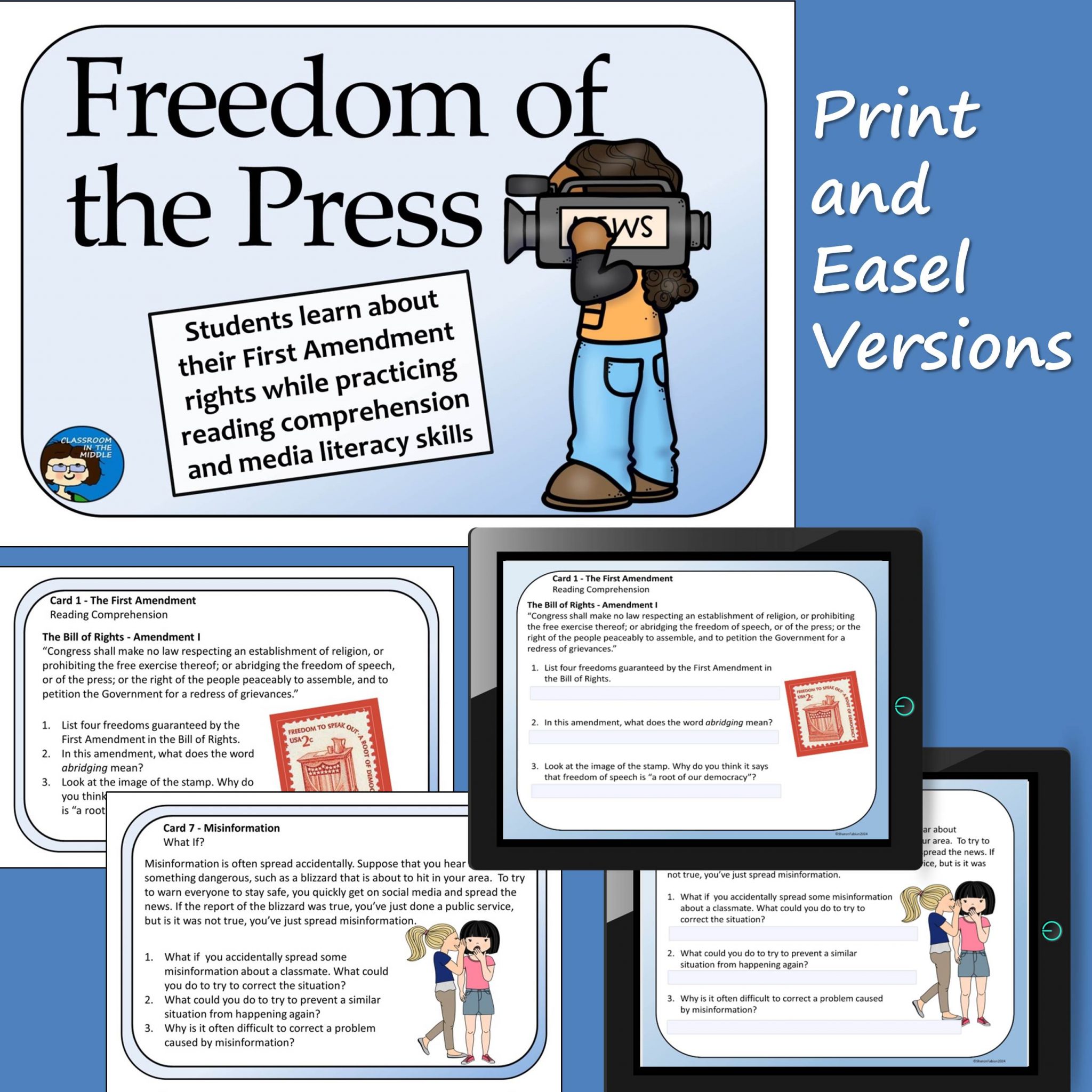 Freedom of the Press and Media Literacy Resources