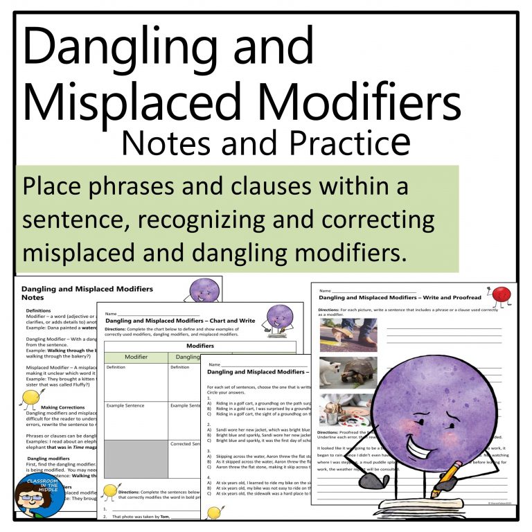 Correcting Dangling and Misplaced Modifiers