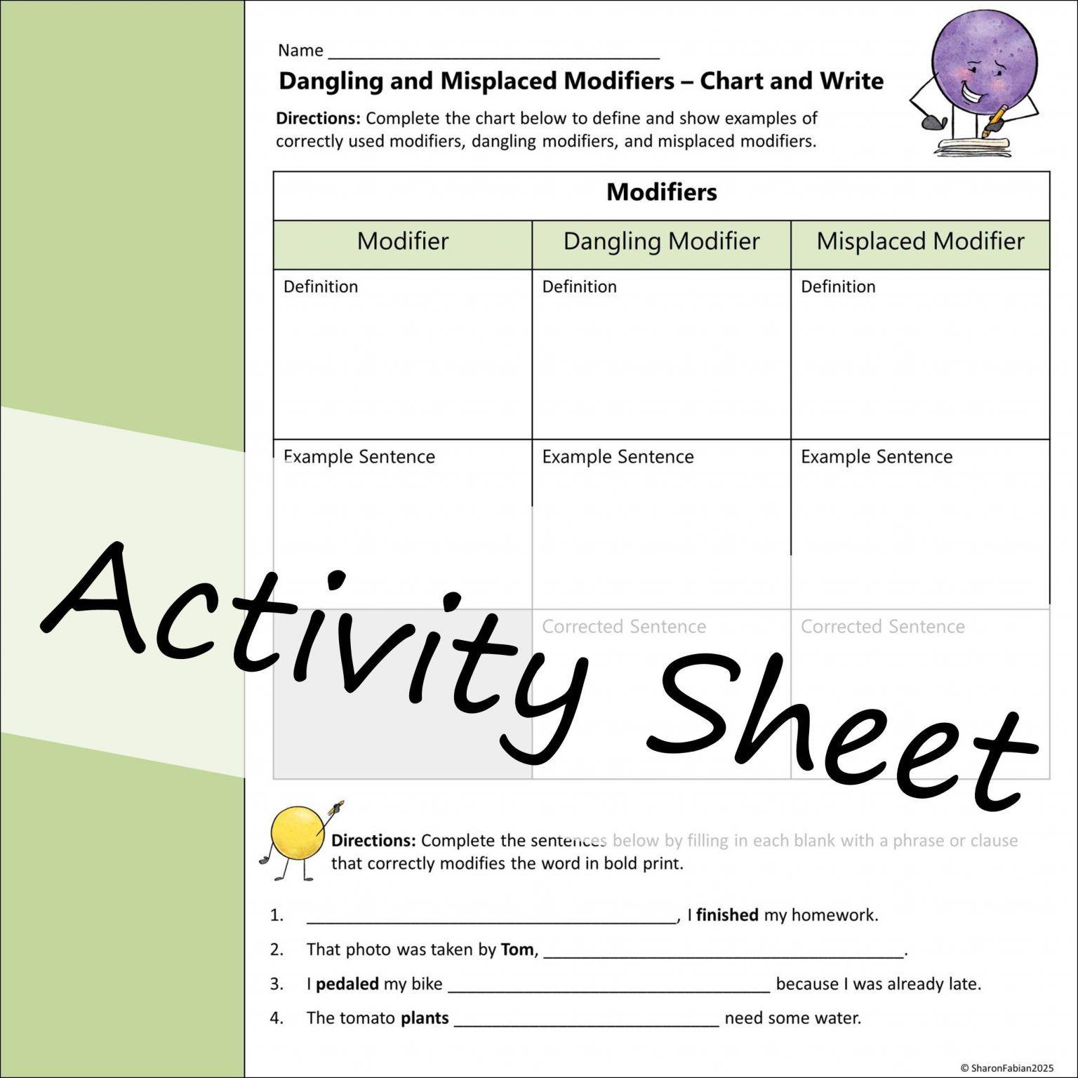 Correcting Dangling and Misplaced Modifiers