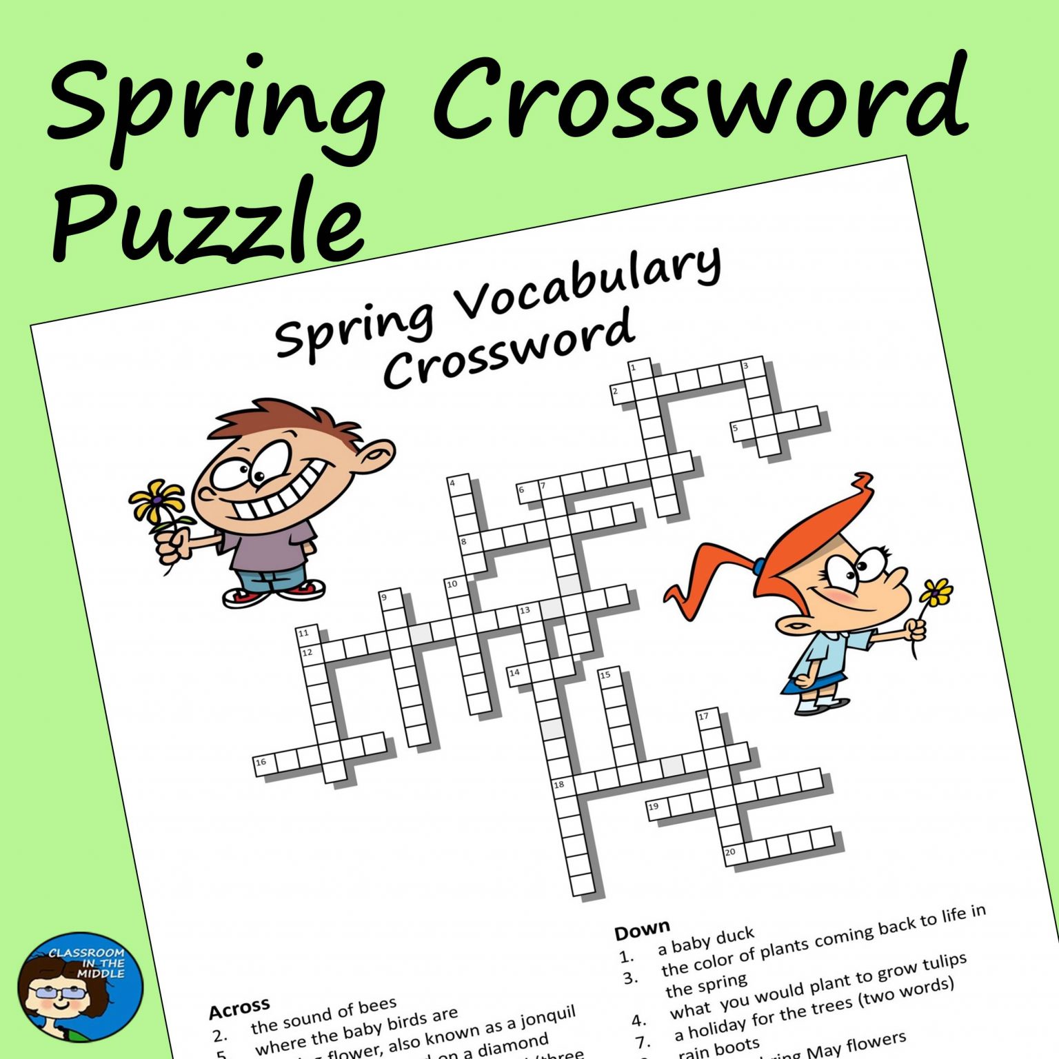 Earth Day Vocabulary List with Lesson Activity Ideas